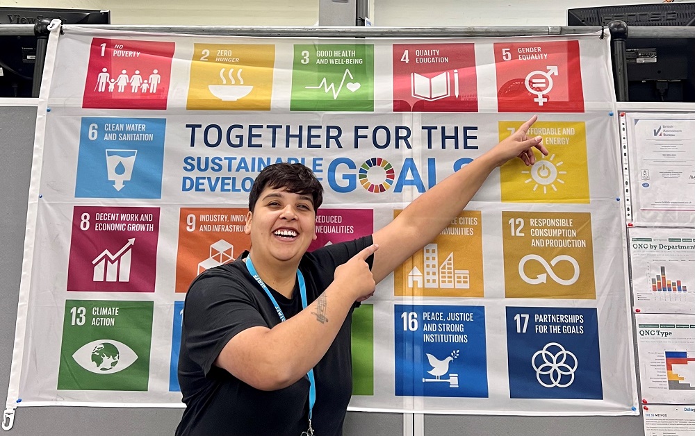 Uniting for a better future | #TogetherForTheSDGs Flag Day | Datagraphic